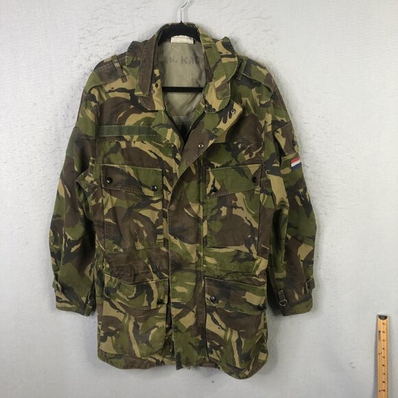 Feuchter | Jackets & Coats | Vintage Dutch Army Dpm Field Jacket Mens ...